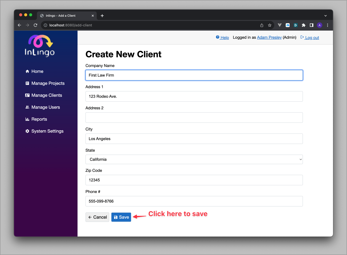 Inlingo - Documentation