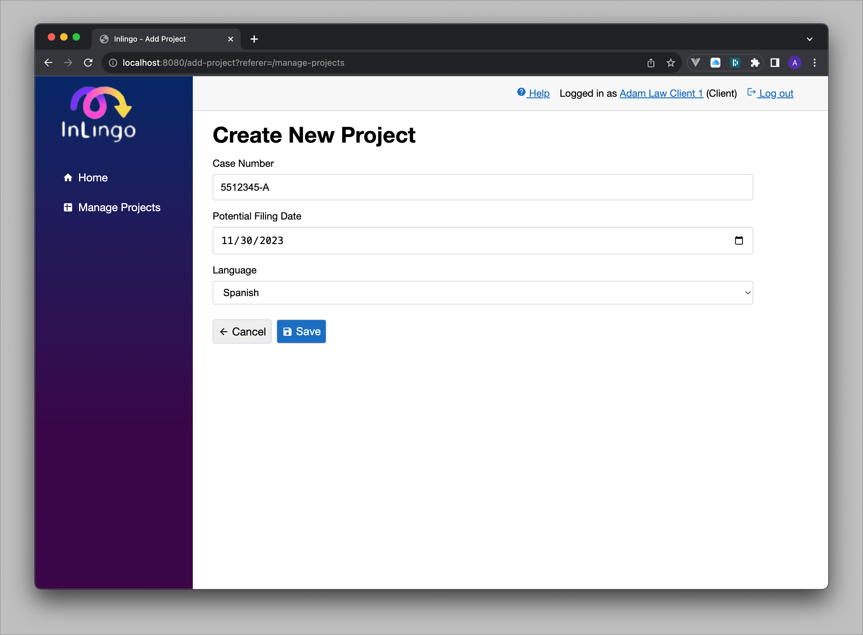 Inlingo - Documentation
