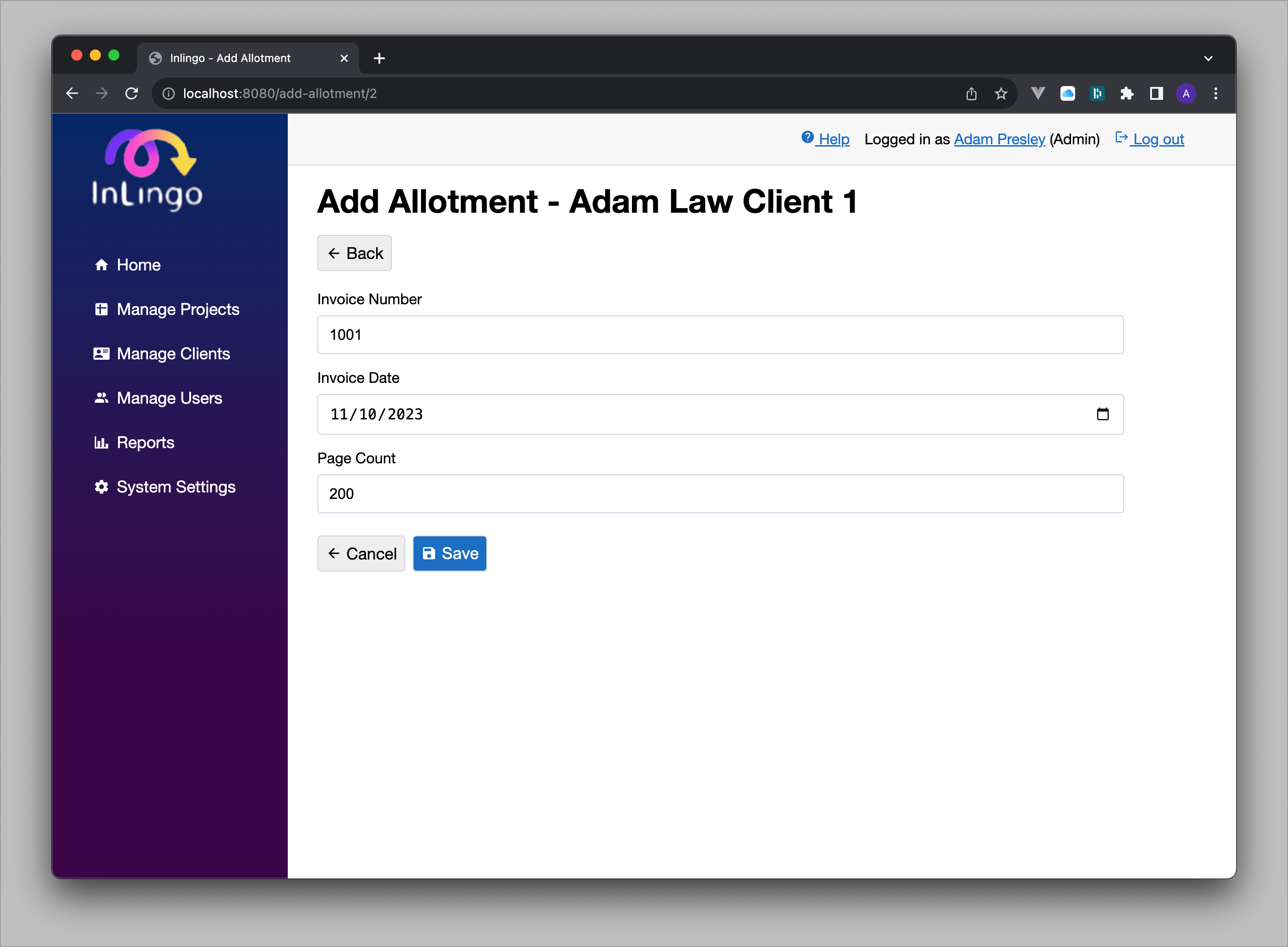 Inlingo - Documentation Inlingo - Documentation