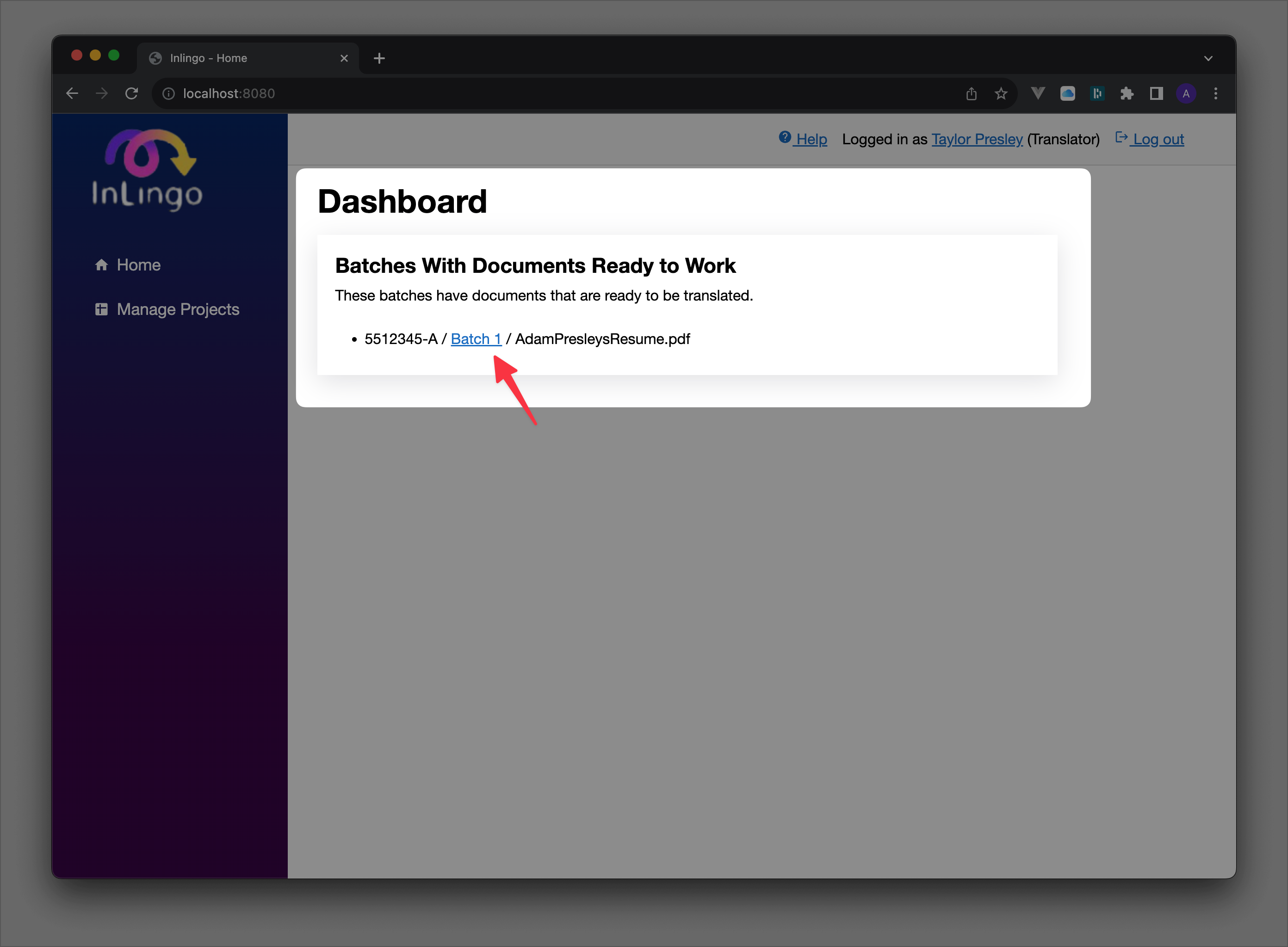 Inlingo - Documentation