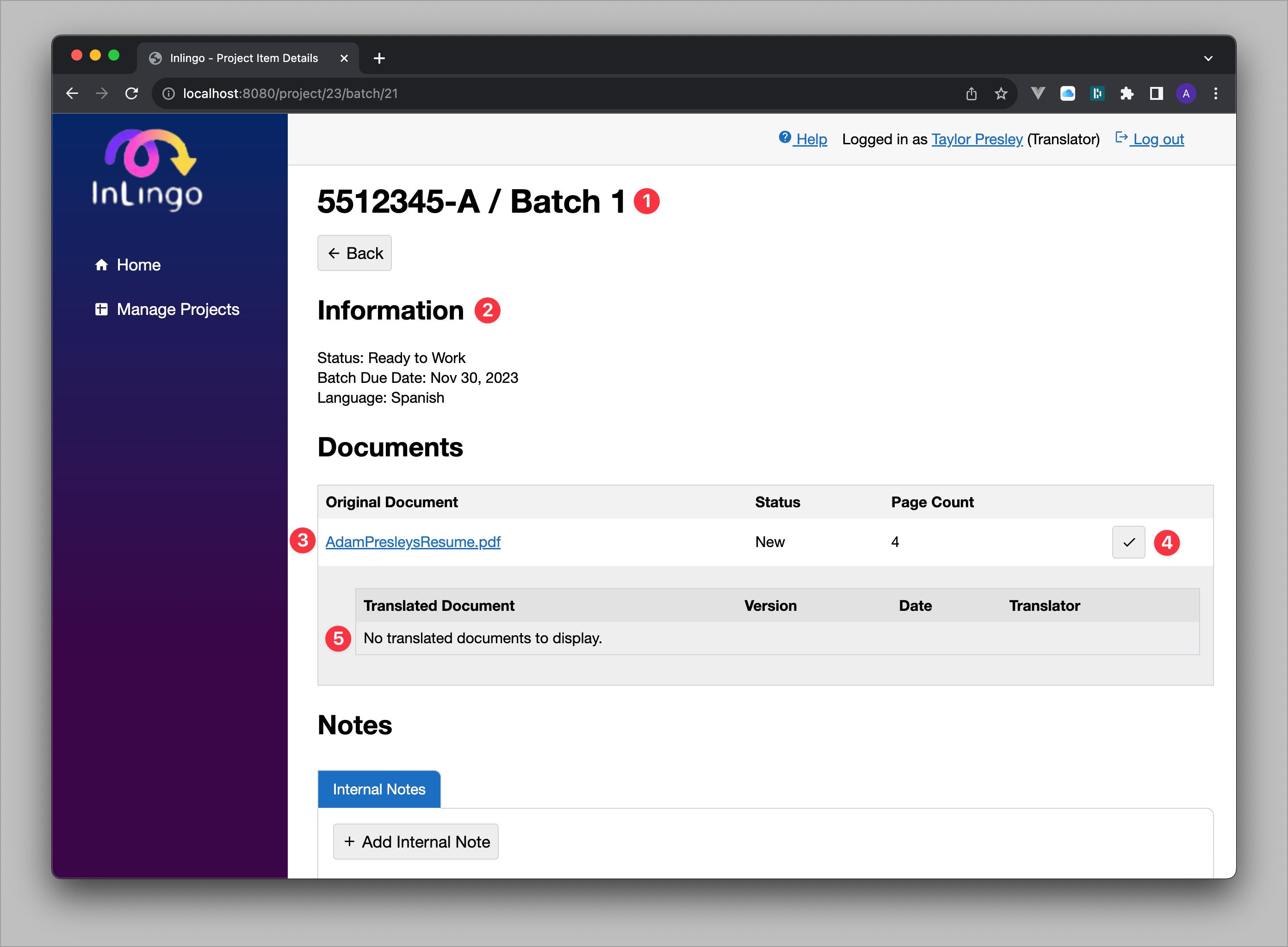 Inlingo - Documentation